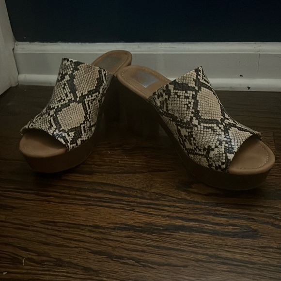 DV by Dolce Vita | Shoes | Snake Skin Platform Heels | Poshmark